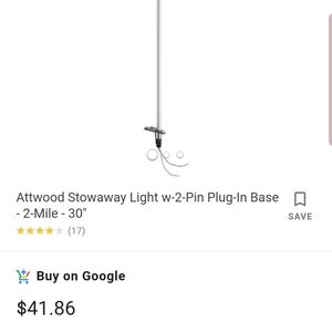 attwood | Other | Stow Away Plug In Light Base | Poshmark